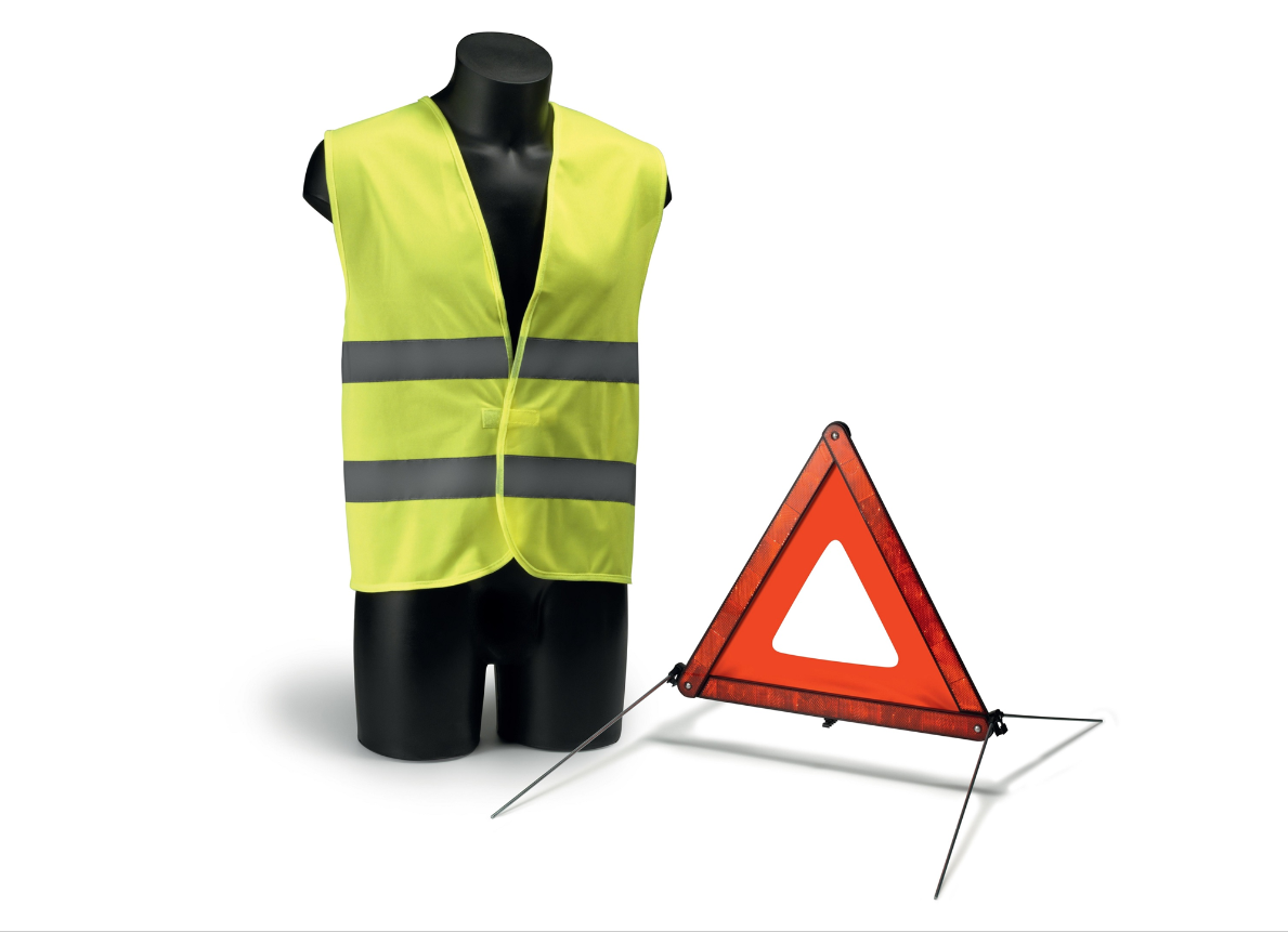 Warning Triangle Kit & Safety Vest