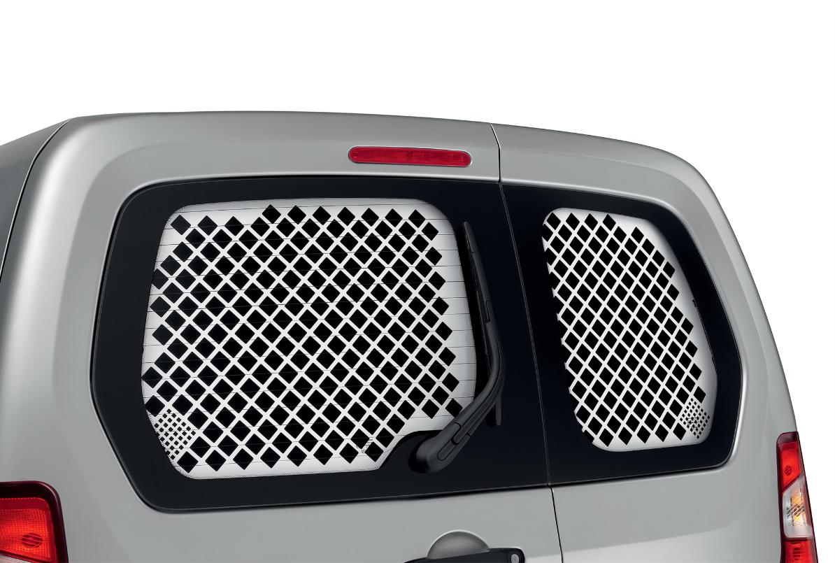 Genuine Fiat Dobló Protection Grilles For Rear Door Windows