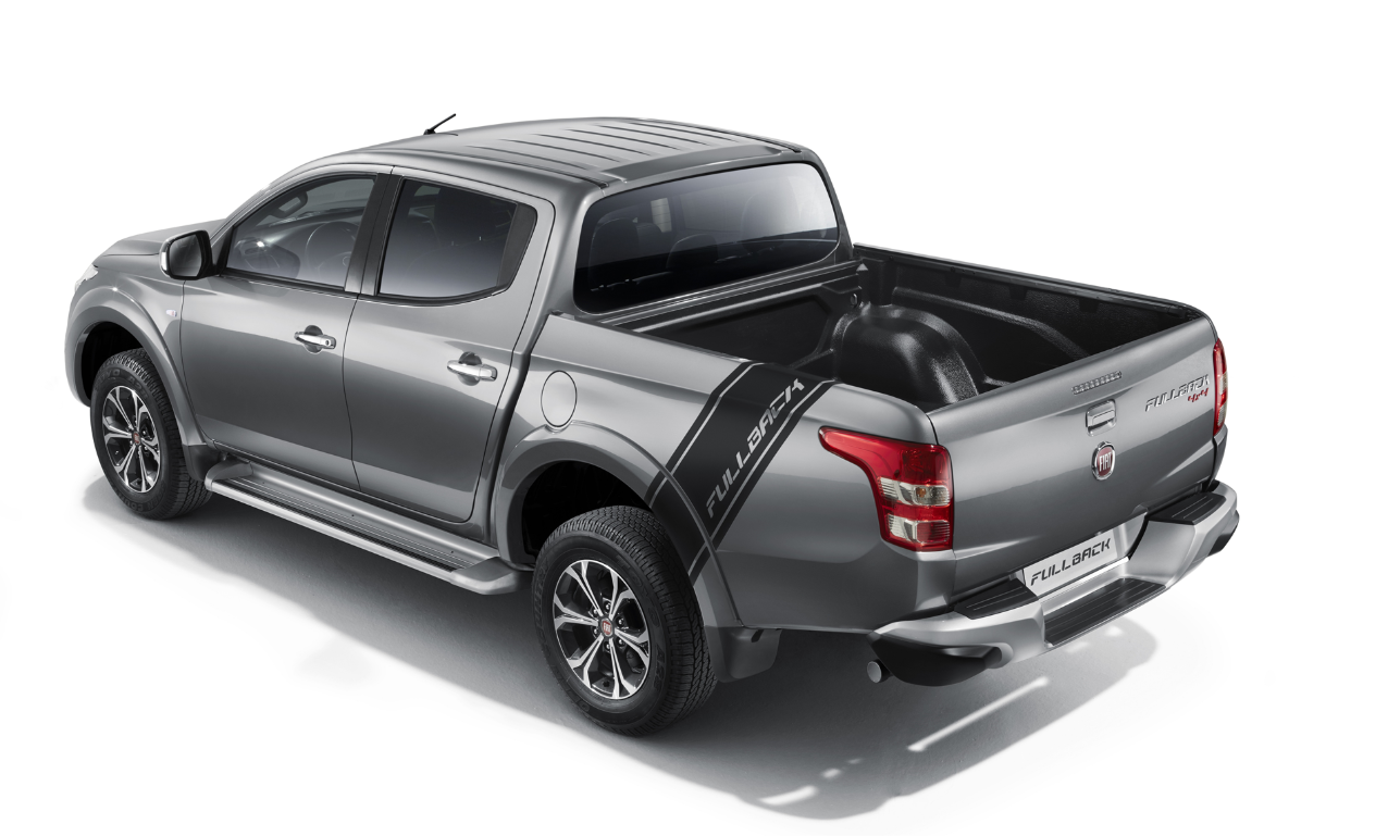 Genuine Fiat Fullback - Bodyside Sticker Black Logo
