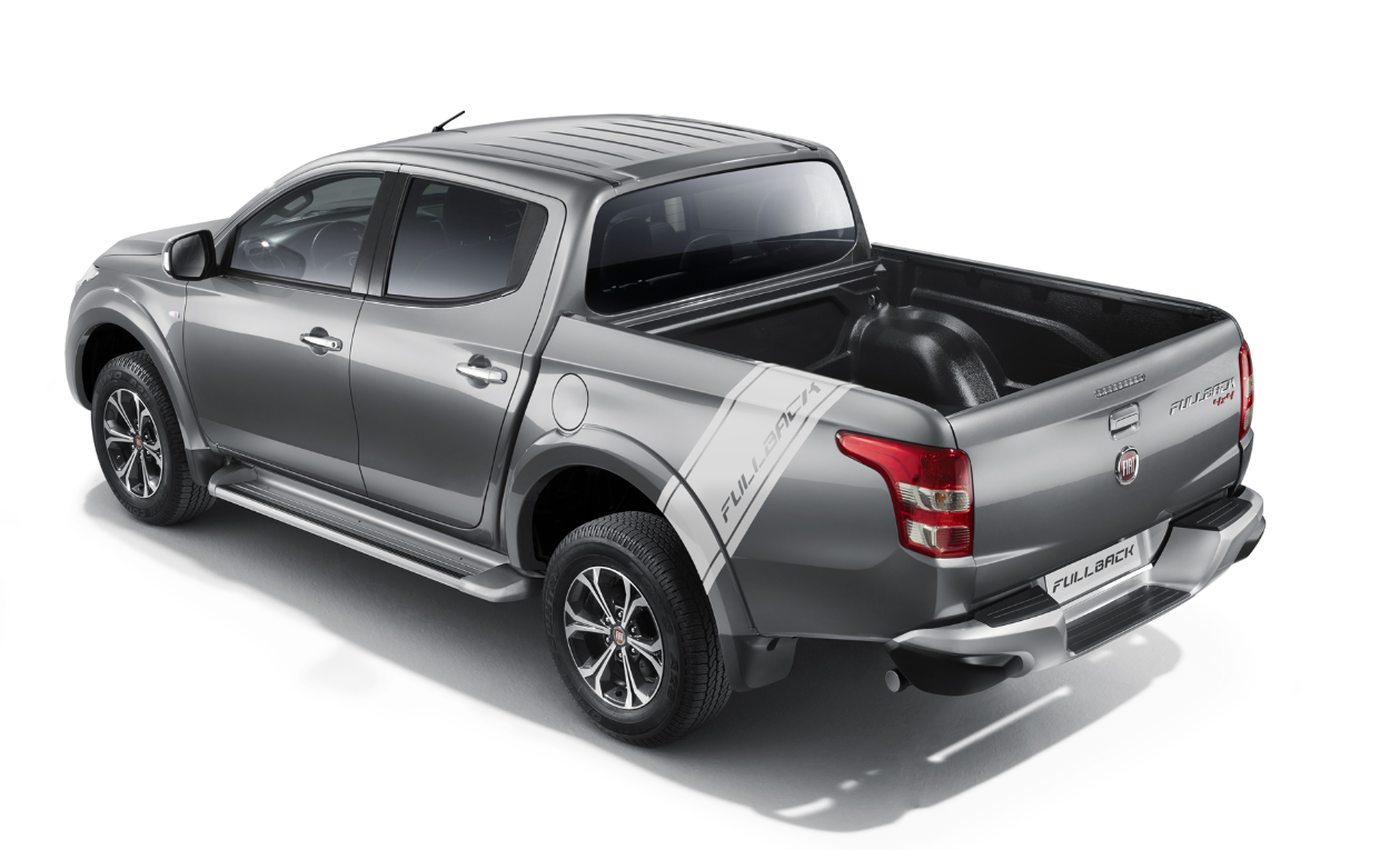 Genuine Fiat Fullback - Bodyside Sticker White Logo