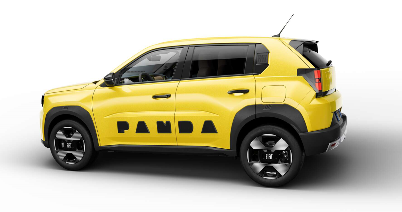 Genuine Fiat Grande Panda - Lateral Side Letters