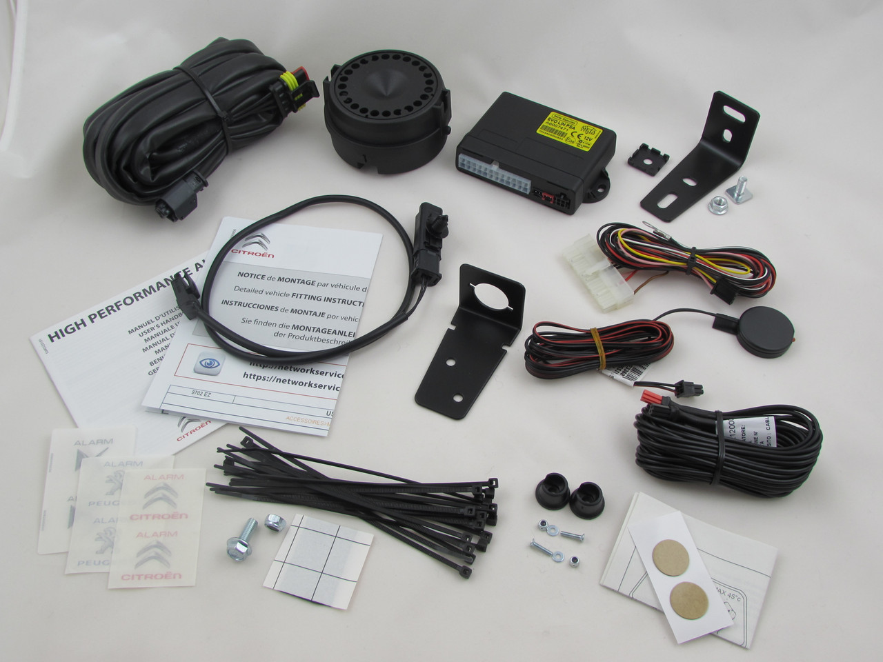 Genuine Citroen C4 Anti-Intrusion Alarm On Original Radio Control