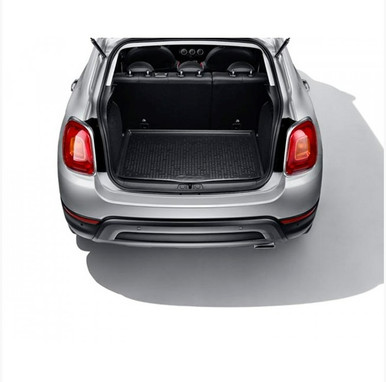 Genuine Fiat 500X - Molded Boot Tray With 500 Logo