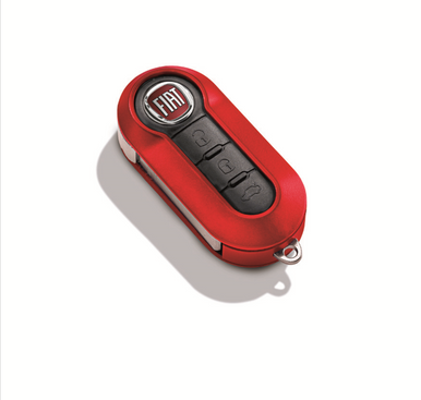 Genuine Fiat - Key Cover In Bright Red