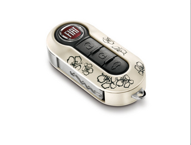 Genuine Fiat 500 - Flower Kit Key Cover