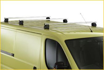 Genuine Citroen Relay Set Of 3 Aluminum Roof Bars