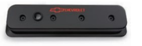 Aluminum Black Crinkle Valve Covers – Center Bolt Design