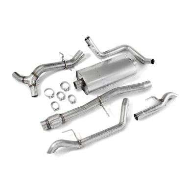6.2L Dual Exit Exhaust Upgrade System (Crew Cab, Short Box) - MY2022 ...