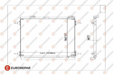 PSA 1.6HDI All Variants 111CH Condenser - 1610161980