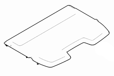 Genuine Fiat Doblo Passenger - Parcel Shelf