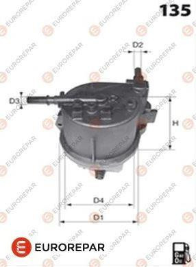 Fuel Filter Diesel 1611658680 - 1611658680