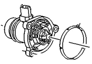 VAUXHALL THERMOSTAT 28290033
