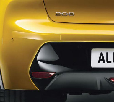 Genuine Peugeot - Set Of Front & Rear Bumper Guards
