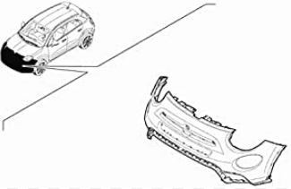 Fiat 500X (2018-2024) Front Bumper