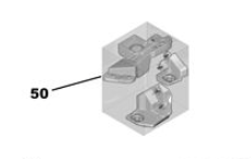 VAUXHALL HEADLAMP REPAIR BRACKET KIT - 39052158