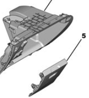 Vauxhall Mokka B - Glove Box Fuse Cover