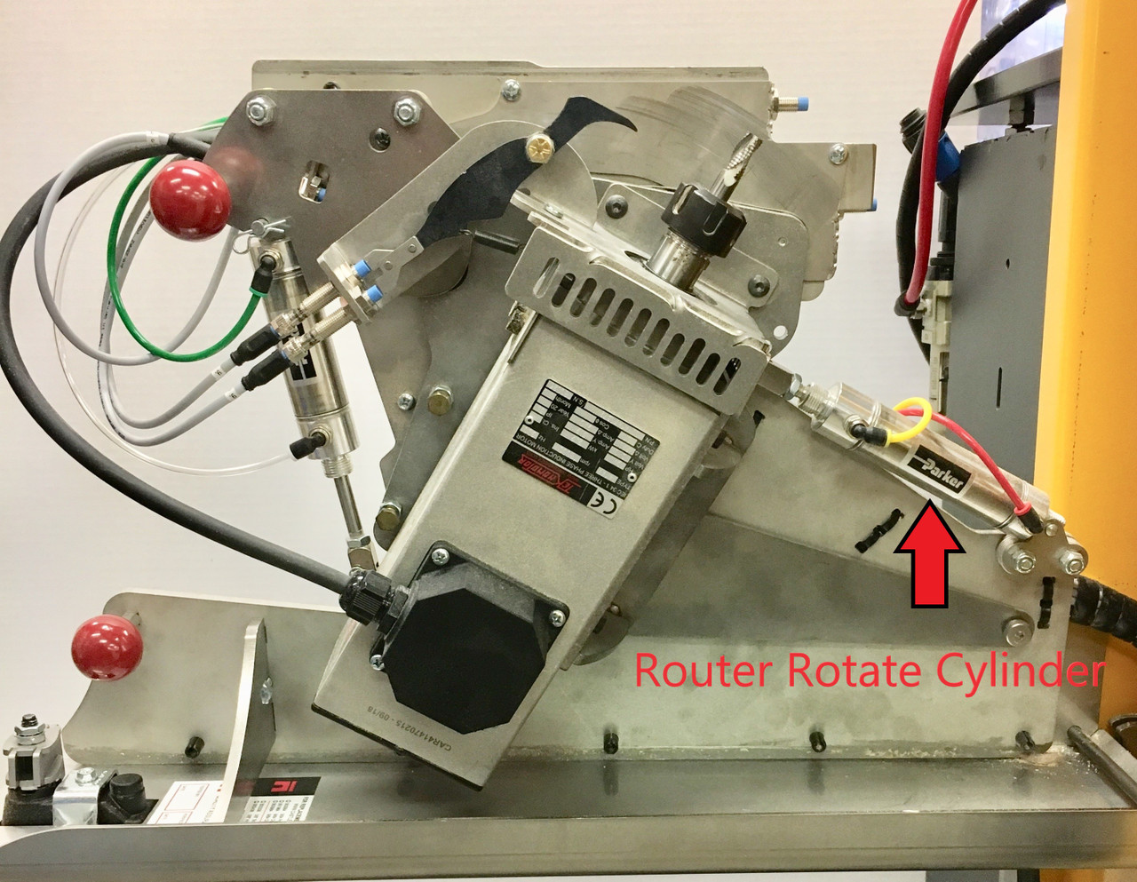 P55102 - CSI Router Rotate Cylinder - Castle USA