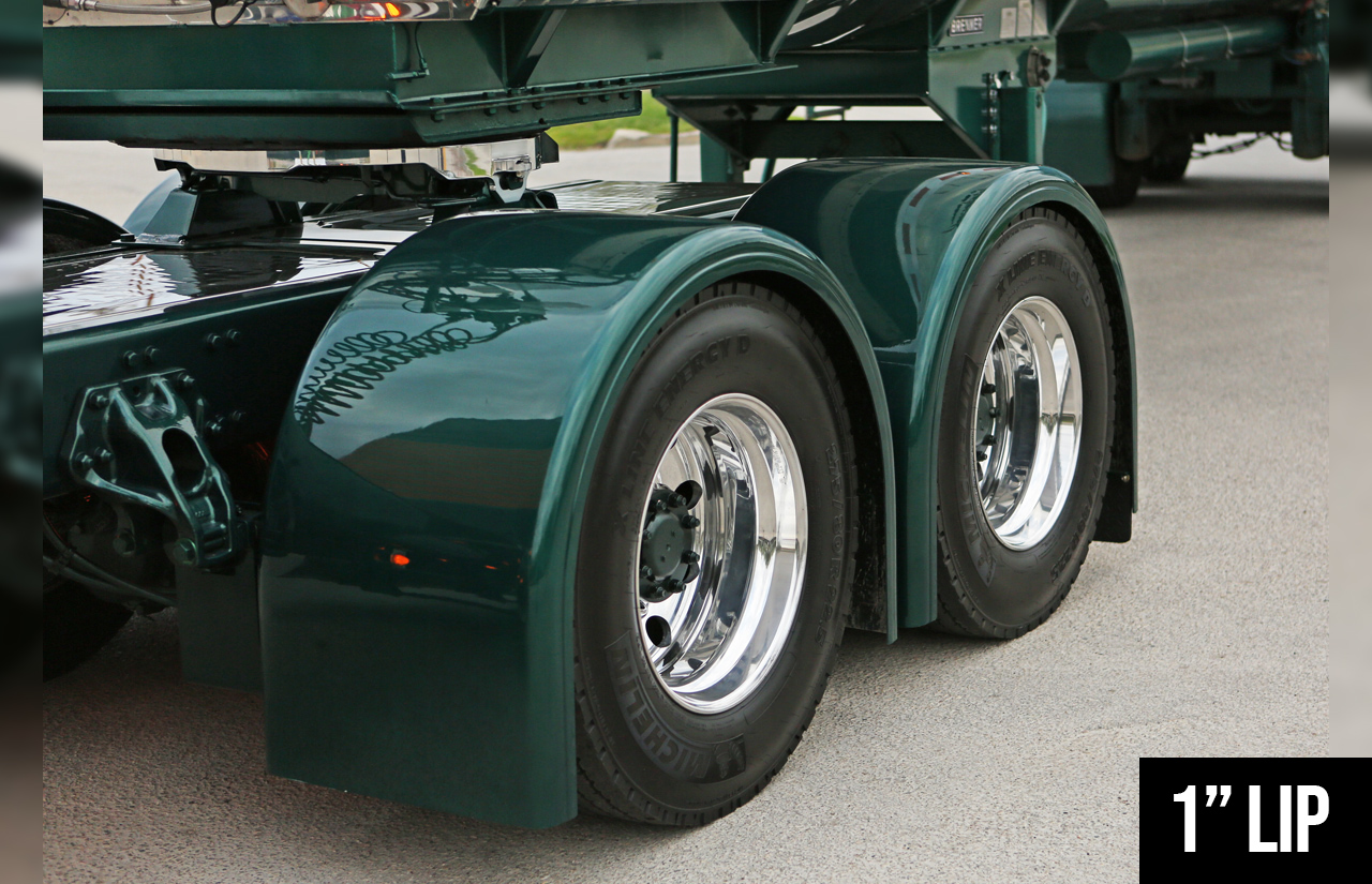 Single Axle Fiberglass Fender