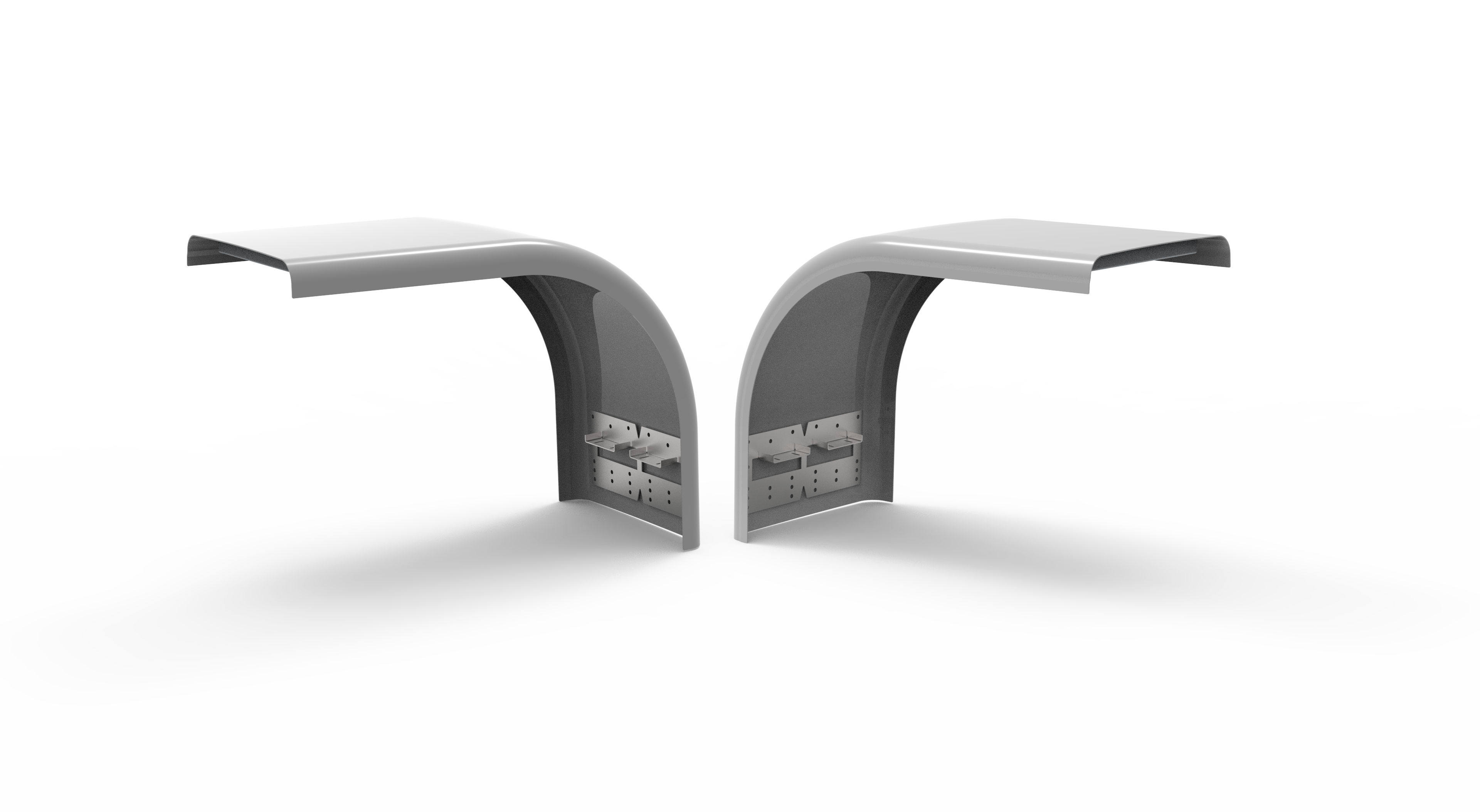Bracket Kits for Fiberglass Half Fenders