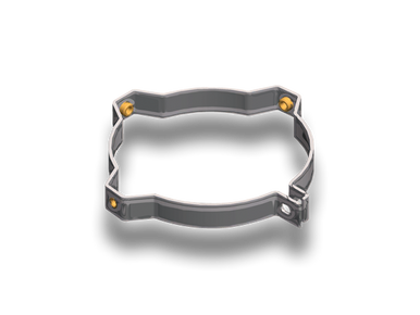 Interior Heat Shield Mounting Clamp Chrome Plated