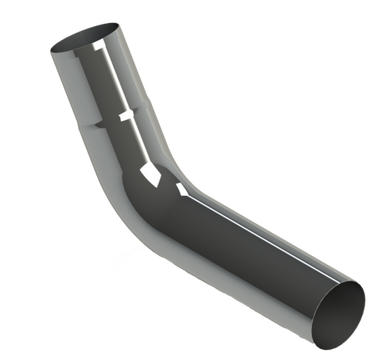 Lincoln Chrome 60 Degree Chrome Elbows