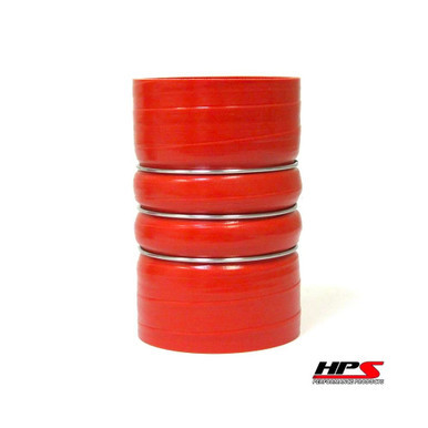 6" ID, 8" Length, Silicone Charge Air Cooler CAC Hose Double Hump ...