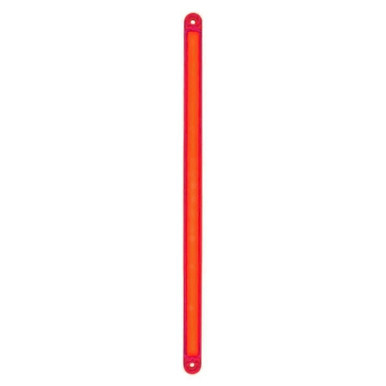 24 LED Dual Function 12" "GLO" Stop, Turn & Tail Light Bar Only - Red ...