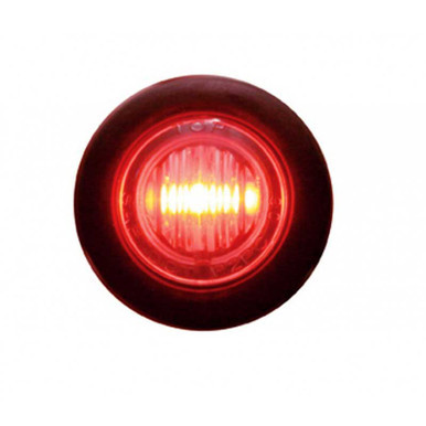 3 LED Mini Light (Clearance/Marker) - Red LED/Clear Lens