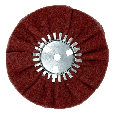 Satin Maroon Airway Buffing Wheel