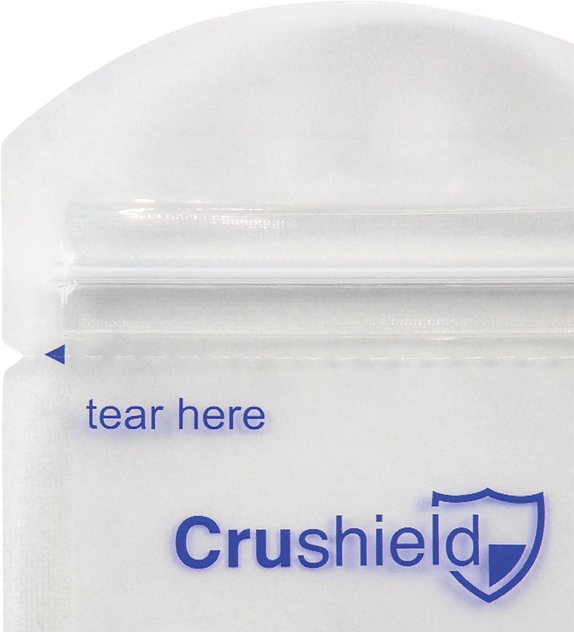 Crushield Heavy Duty Pouch Pill Rolling Crusher System, with 50 Zip Pouches