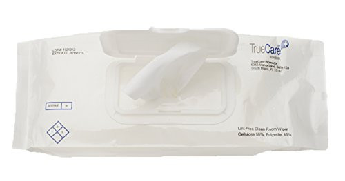70% Isopropyl Alcohol Wipes, 9X9, Sterile, Cleanroom Wipers, 30/Pack ...