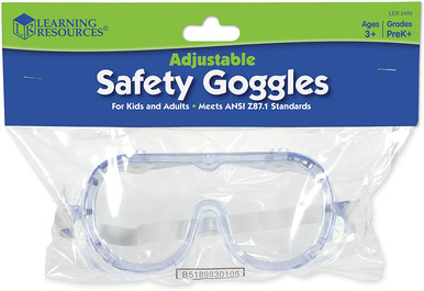 Childrens Kids Safety Goggles by Learning Resources, One