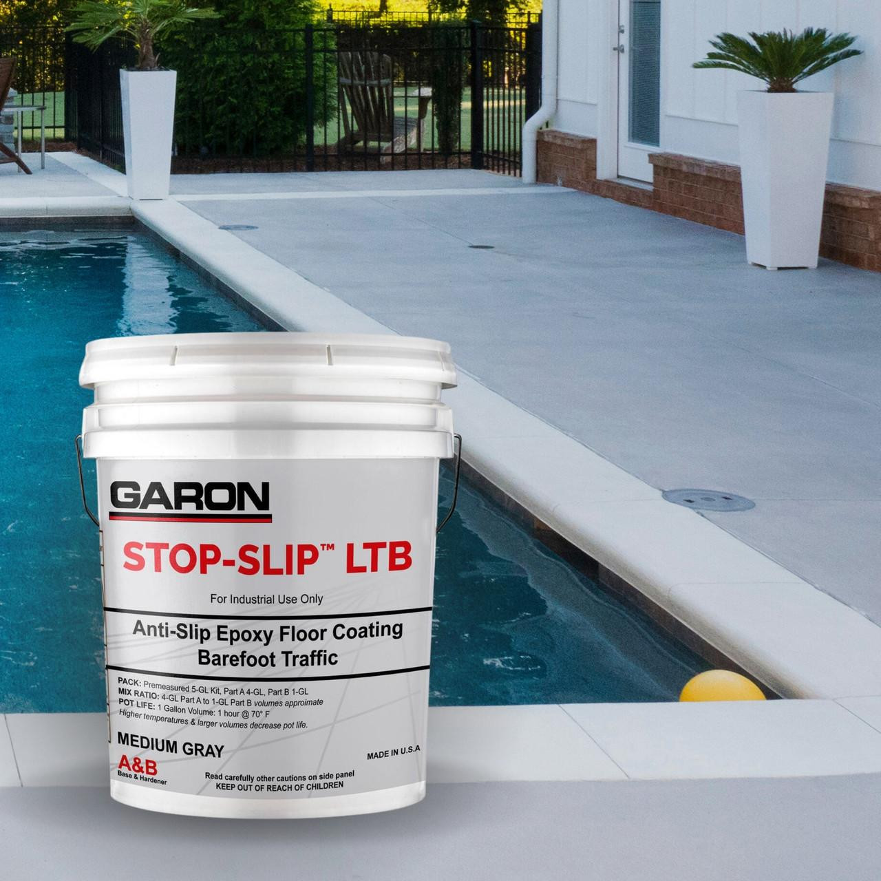 STOP-SLIP™ LTB Non-Slip Epoxy Floor Coating Low Profile, Pedestrian Traffic