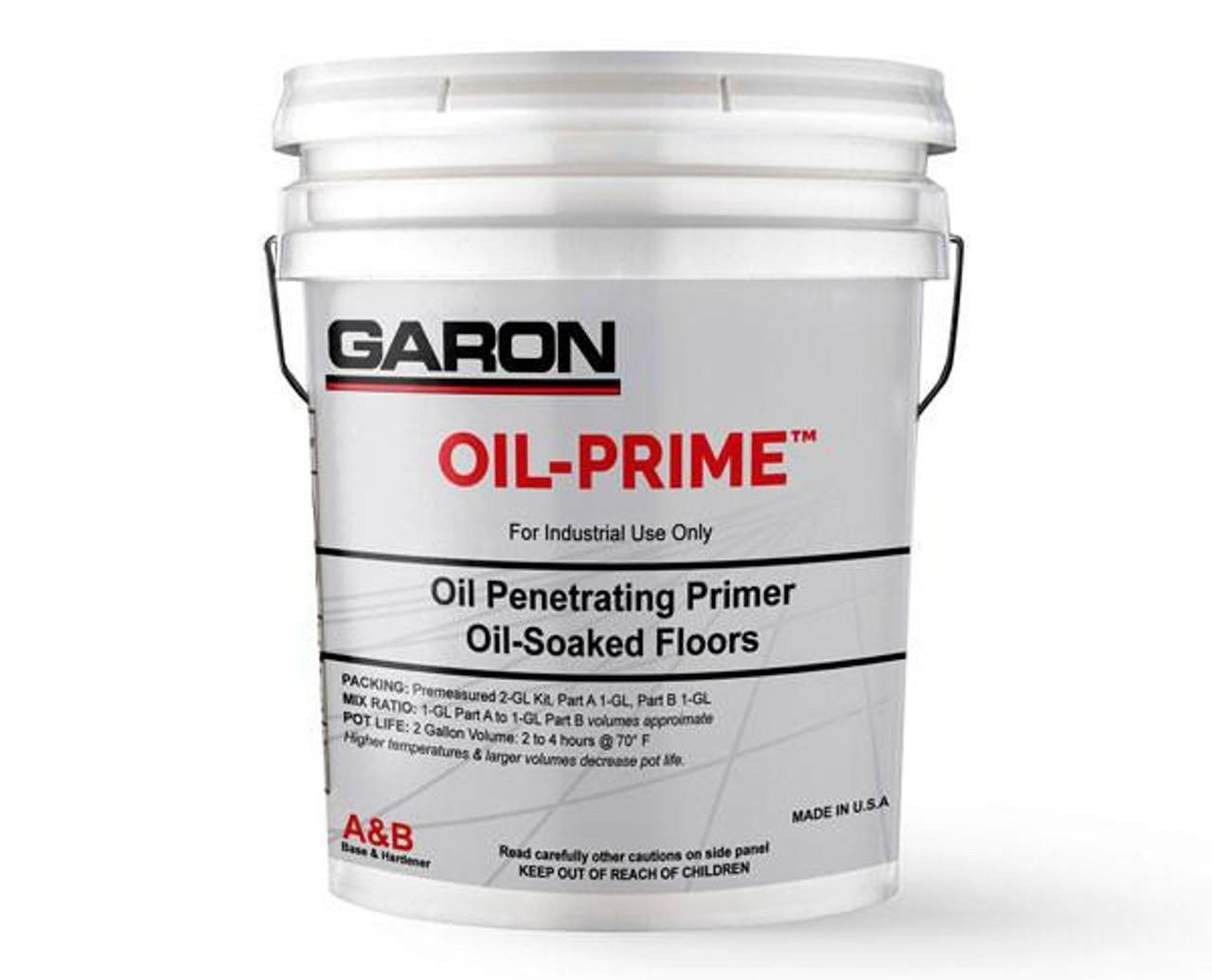 OIL-PRIME™ Oil Penetrating Primer Adheres to Oil-Soaked Concrete
