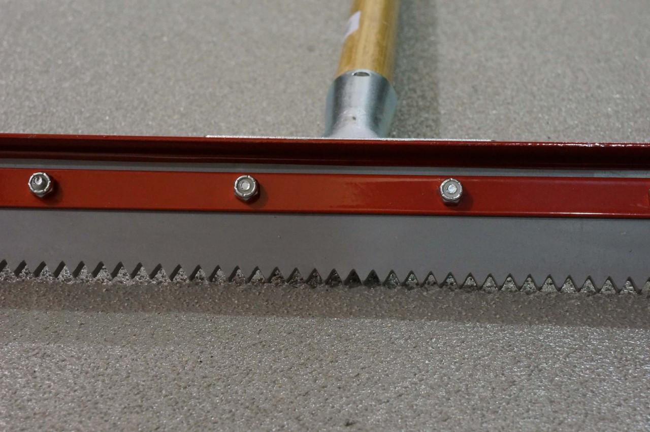 V-Notched Squeegee Easy Floor Coating Application Tool