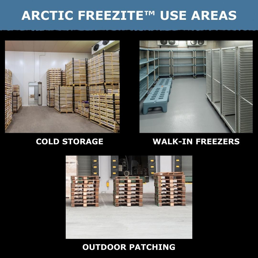 ARCTIC FREEZITE™ Sub Zero Concrete Epoxy Floor Filler/Patch