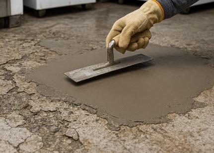 How to Repair Flaking & Spalling Concrete with Epoxy Floor Resurfacer ...