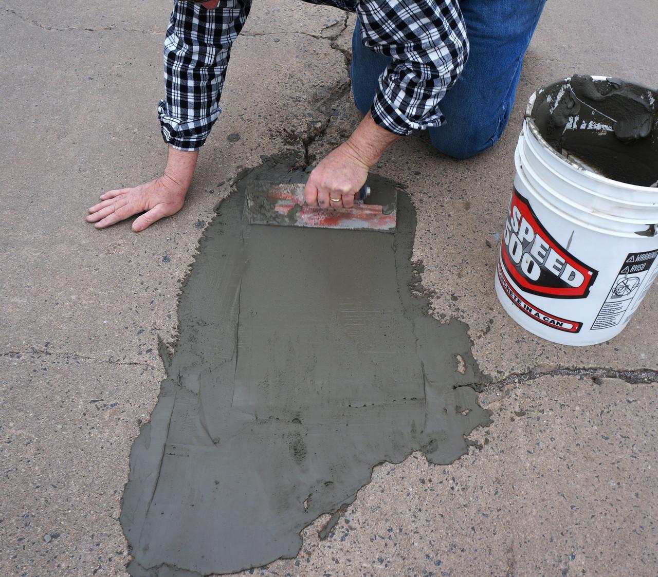 Step-by-Step Concrete Repairs Using Pourable Concrete Filler - Garon ...