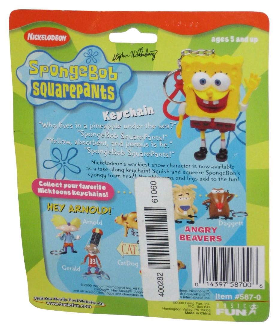 Spongebob Basic Fun Keychains