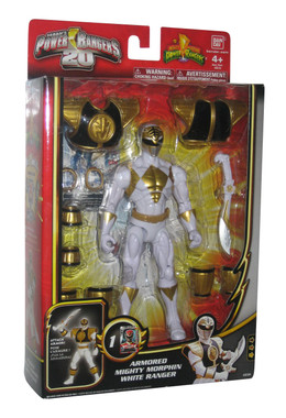 Power Rangers Megaforce Armored (2013) Bandai White Ranger Action ...