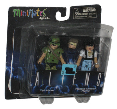 Aliens Movie Cpl. Hicks & Rescue Mission Ripley Minimates Figure Set ...