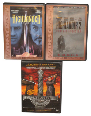 Highlander DVD Lot - 3 DVDs - (EndGame / 2 Renegade / Director's Cut ...