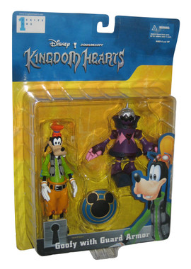 Disney Squaresoft Kingdom Hearts Goofy & Guard Armor Toycom Figure Set ...