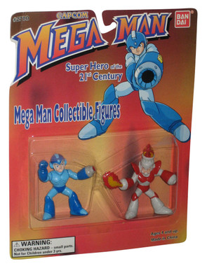 Capcom Mega Man Collectible (1995) Bandai Fireman Mini Figure Set - GKWorld