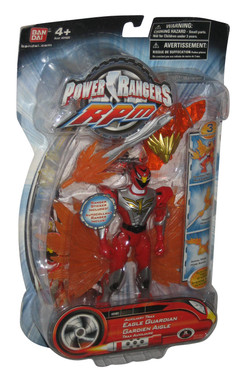 Power Rangers RPM Eagle Guardian (2009) Bandai Red Auxiliary Trax ...