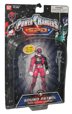 Power Rangers SPD (2005) Bandai Sound Patrol Pink Ranger Figure - GKWorld