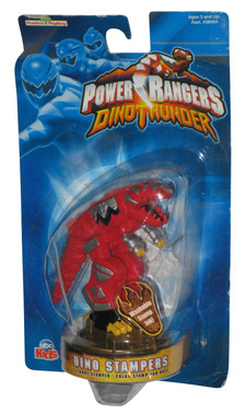 Power Rangers Dino Thunder Red (2003) Stamper w/ Washable Stamp Ink ...