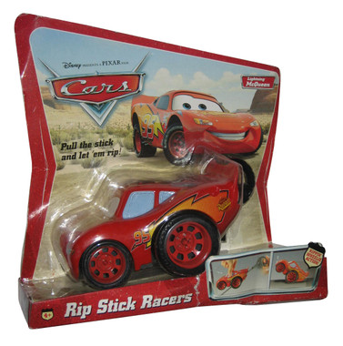 Disney Cars Rip Stick Racers Lightning McQueen Supercharged Toy Car ...