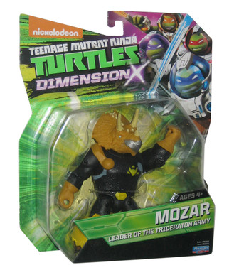 Teenage Mutant Ninja Turtles TMNT Mozar Tricertaon Leader Figure - GKWorld