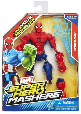 Marvel Super Hero Mashers Mix & Match Spider-Man 6-Inch Hasbro Toy ...